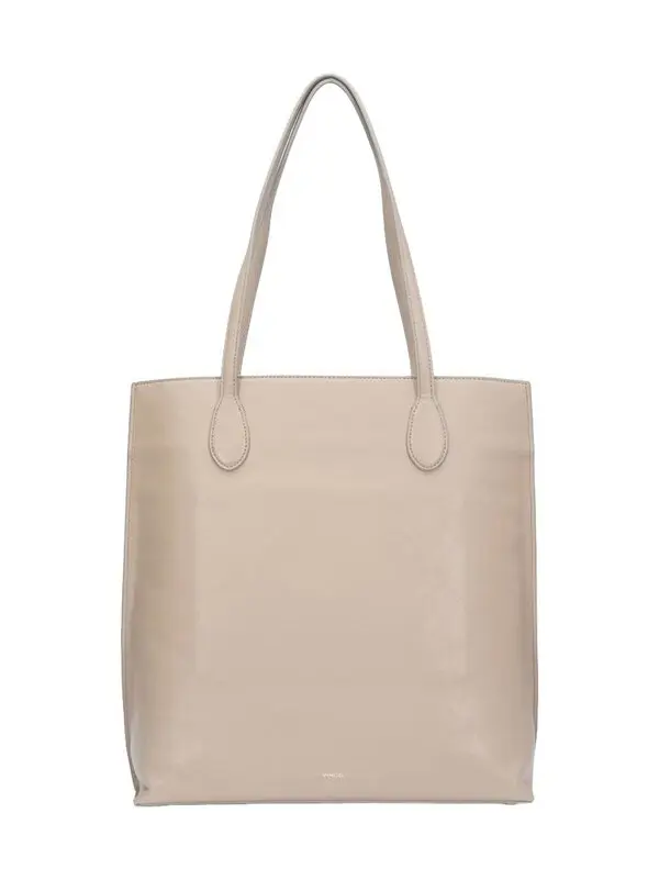 Vince Athene Leather Tote - Sandtrail