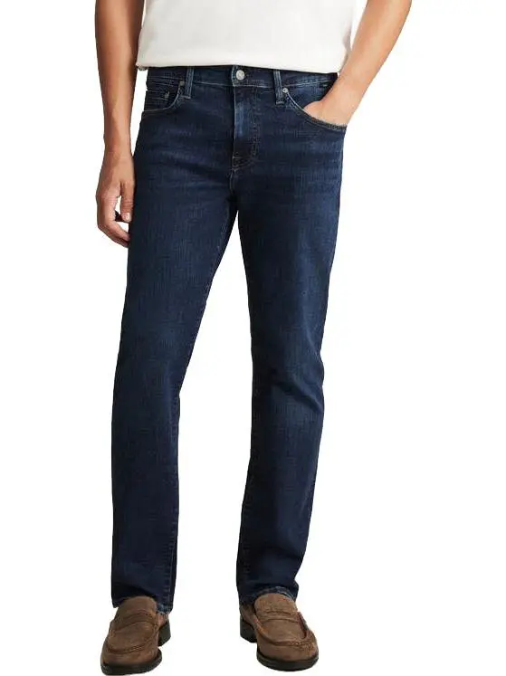 MAVI Matt Relaxed Straight Fit Jeans - Dark Brushed Organic