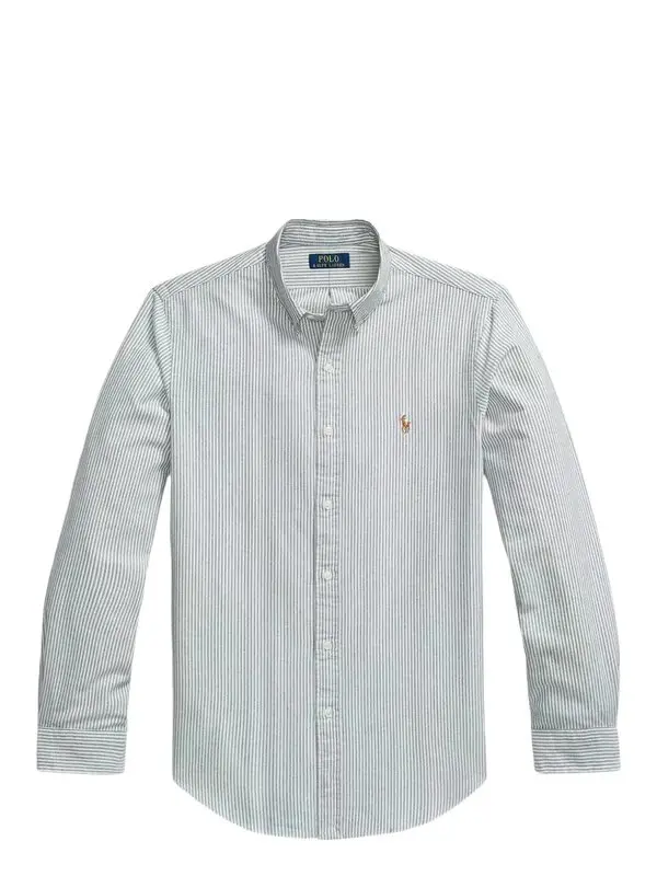 Polo Ralph Lauren Long-sleeved Striped Shirt - Grey