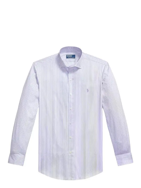 Polo Ralph Lauren Striped Long-sleeve Shirt - Purple