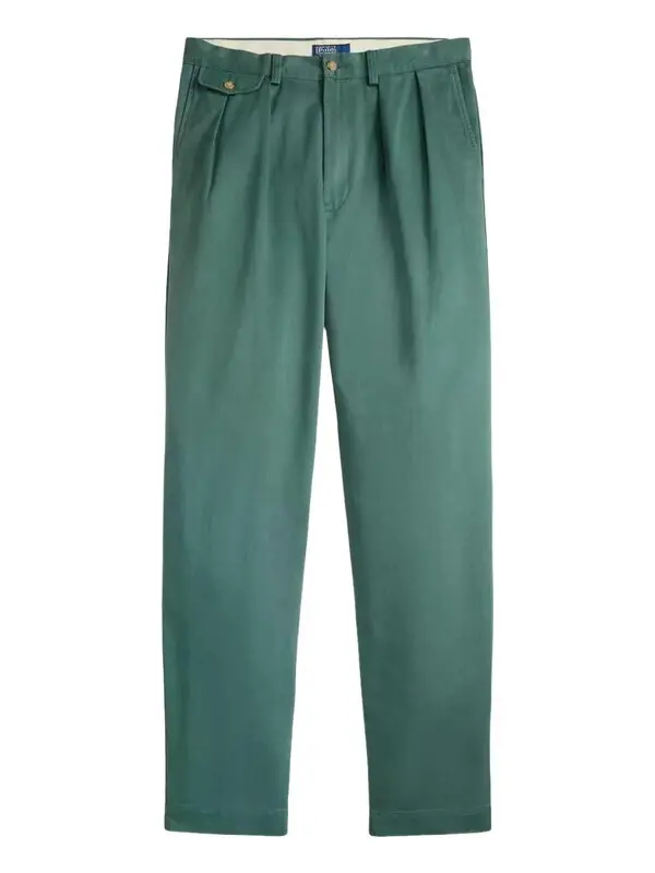 Ralph Lauren Pleated Trousers - Green