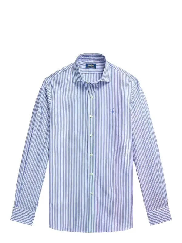Polo Ralph Lauren Long-sleeve Striped Shirt - Blue