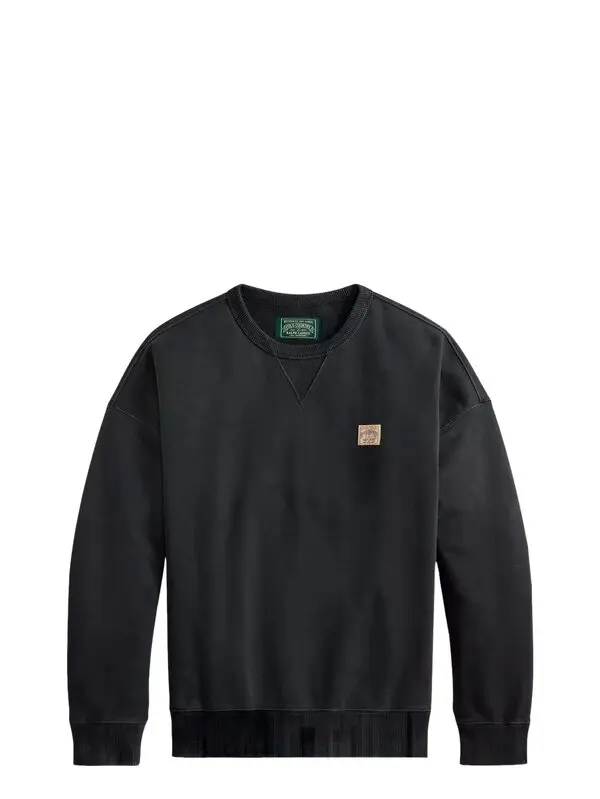 Ralph Lauren Crew-neck Long-sleeve Sweatshirt - Black