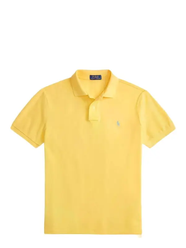 Polo Ralph Lauren Ribbed Polo Shirt - Yellow