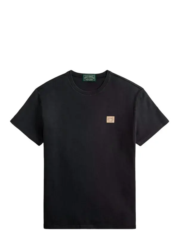 Polo Ralph Lauren Short-sleeve Patch-detail T-shirt - Black