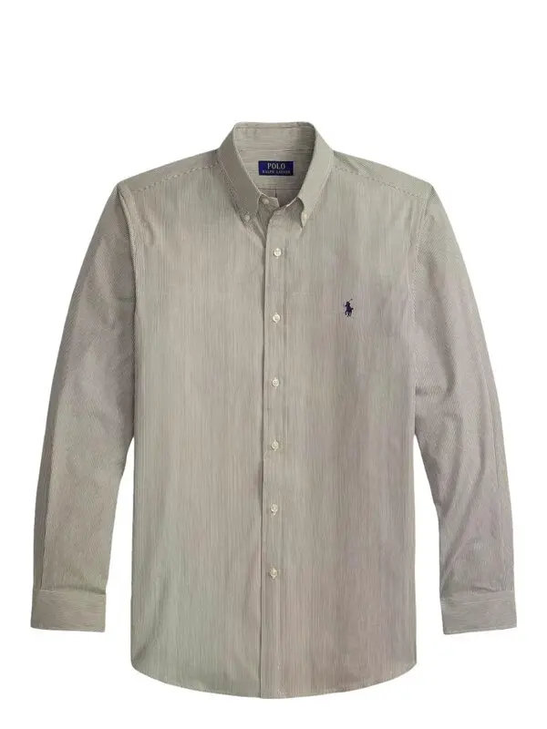 Polo Ralph Lauren Striped Long-sleeve Shirt - Neutrals