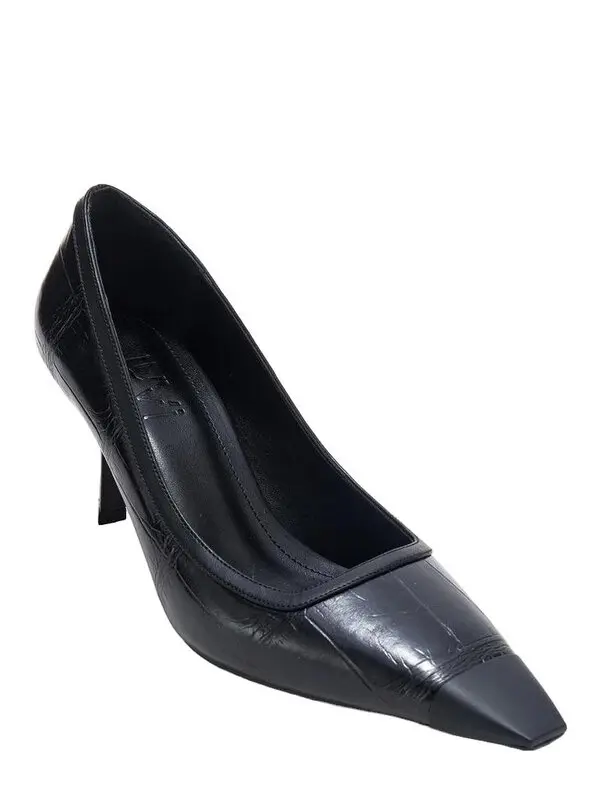 PROLOGUE SHOES Rona Pointed-toe Pumps - Black Printed