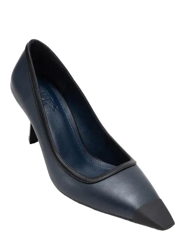 PROLOGUE SHOES Rona Pointed-toe Pumps - Navy