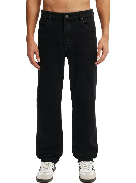 COTTON ON Loose Straight Jean - Roan Black