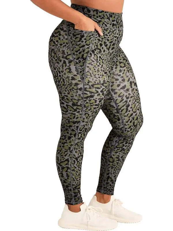 ADORE ME Aura Leggings - Animal Grey