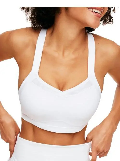 ADORE ME Brylee High Support Sports Bra - White
