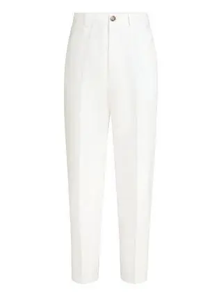 Brunello Cucinelli Panama Trousers - Snow