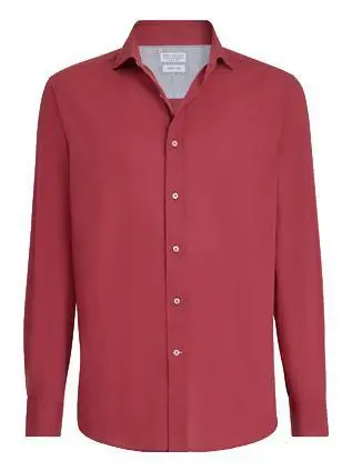Brunello Cucinelli Muslin Shirt - Cherry