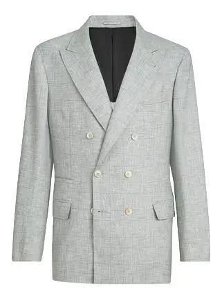 Brunello Cucinelli Uconstructed Blazer - Pearl Grey