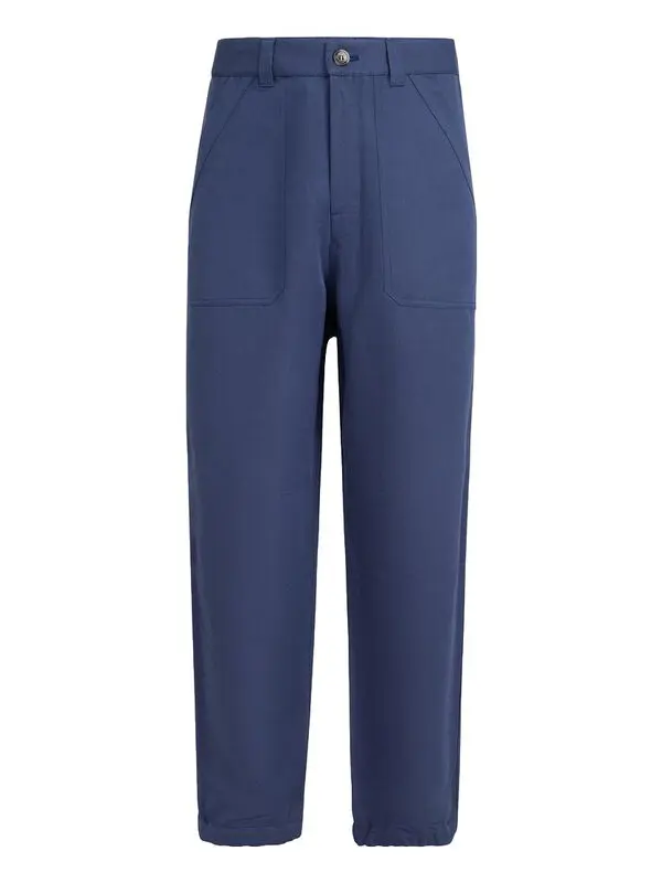 Brunello Cucinelli Drill Trousers - Blue