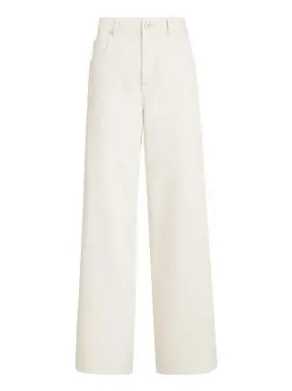 Brunello Cucinelli Relaxed Trousers - Chalk