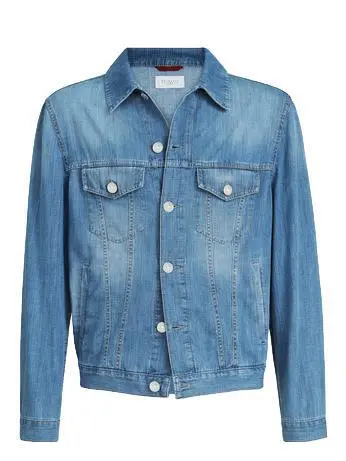 Brunello Cucinelli Denim Four-pocket Jacket - Light Blue Denim