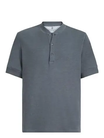 Brunello Cucinelli Cotton Jersey T-shirt - Grey