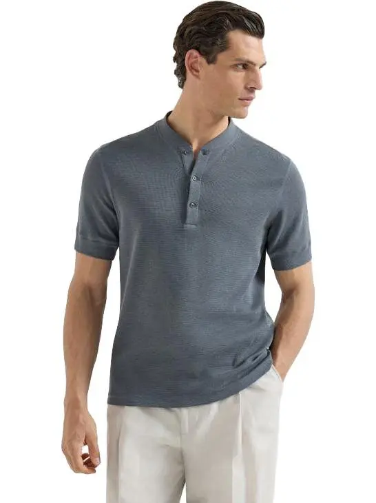 Brunello Cucinelli Cotton Jersey T-shirt - Grey