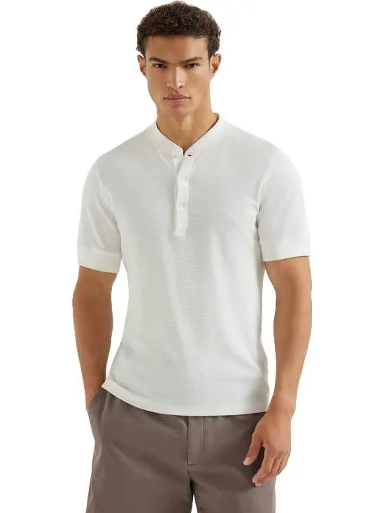 Brunello Cucinelli Cotton Jersey T-shirt - Off-white