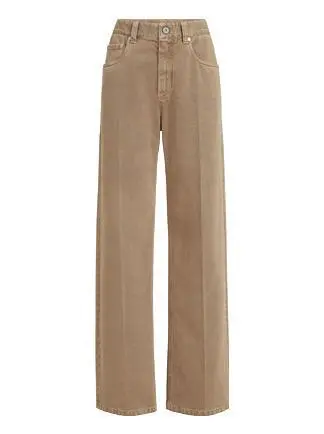Brunello Cucinelli Contemporary Loose Trousers - Light Brown