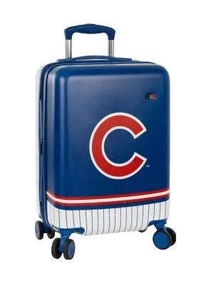 HEYS Mlb 21-inch Chicago Cubs Spinner Luggage - Blue