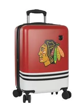 HEYS Nhl Chicago Blackhawks 21-inch Luggage - Red
