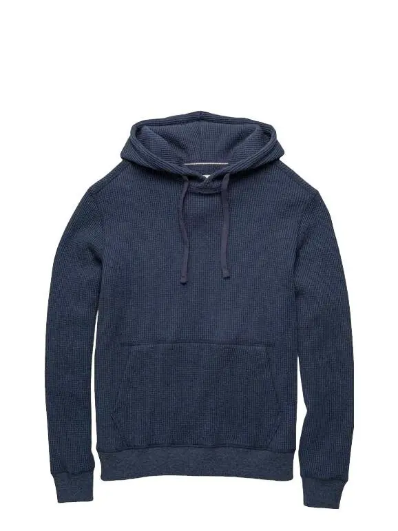 SURFSIDE SUPPLY CO. Ivan Waffle Thermal Hoodie - Navy Heather