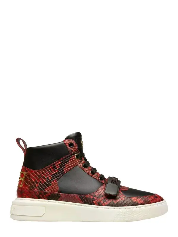 Bally Merryk Logo Sneakers - Red