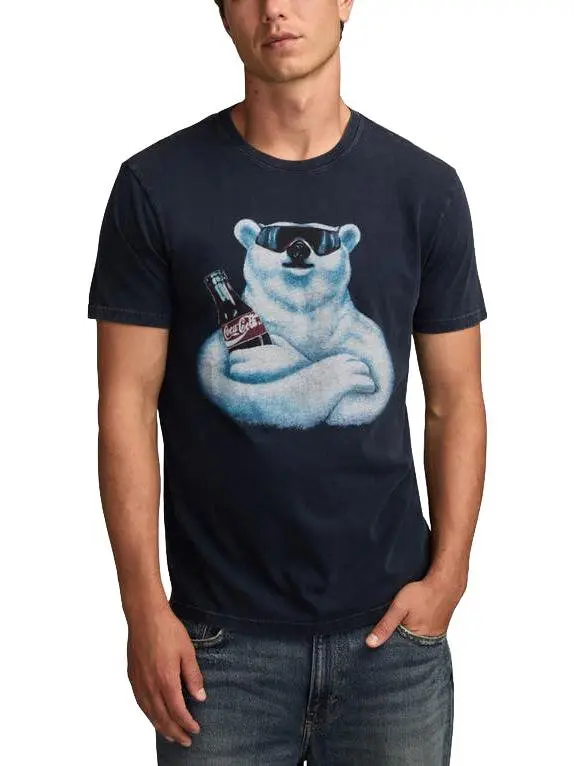 Lucky Brand Coca-cola® Polar Bear Cotton Graphic T-shirt - Peacoat