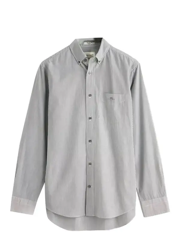 Gant Poplin Banker Shirt - Grey