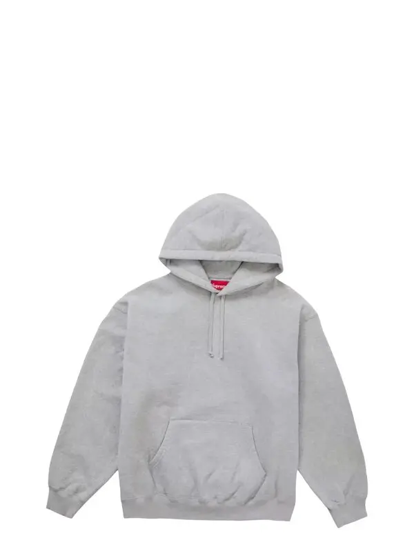Supreme Drawstring Hoodie - Grey