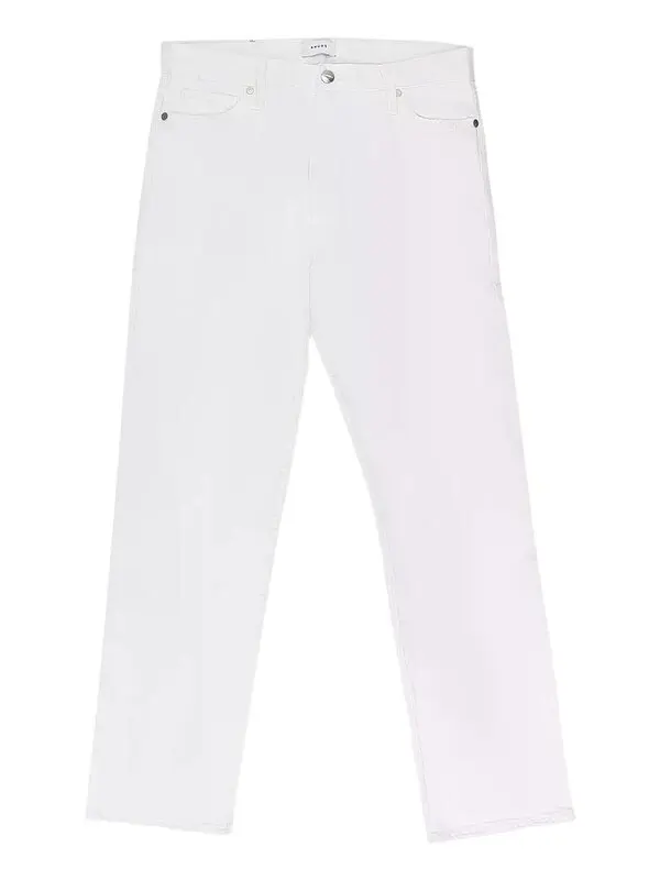 Rhude Five-pocket Jeans - White