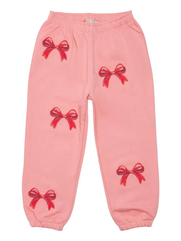 KONGES SLOJD Organic Cotton-blend Lou Sweatpants - Pink