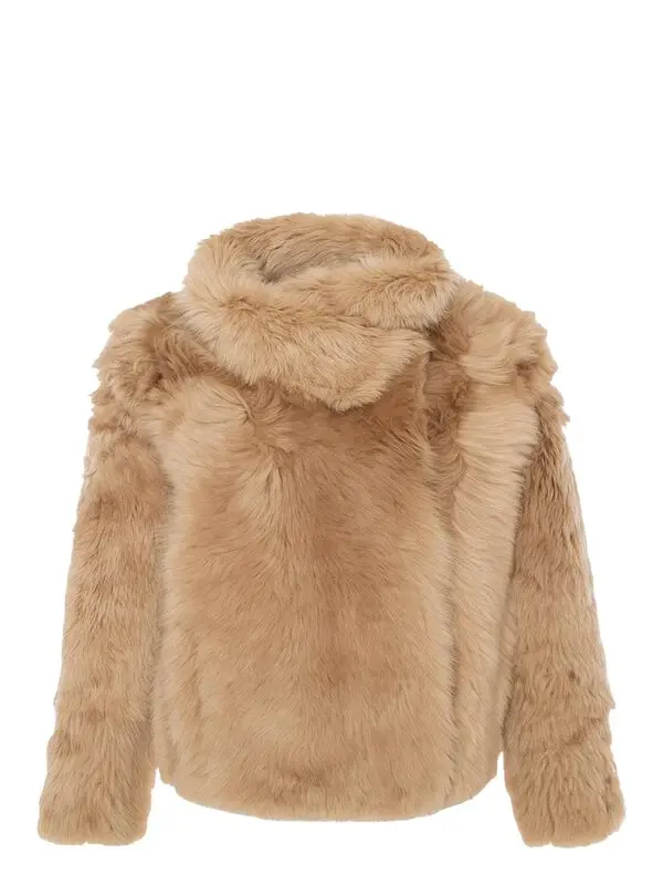 Gorski Reversible Toscana Lamb Shearling Jacket - Beige