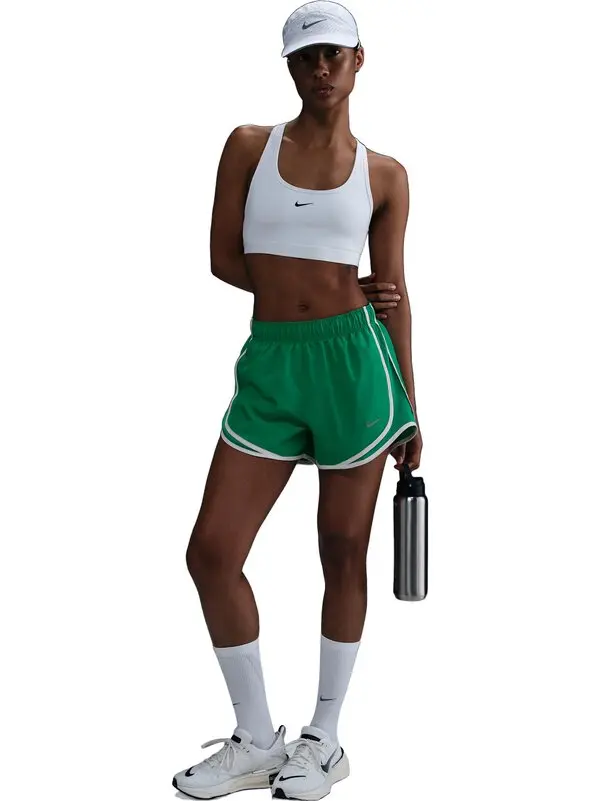 Nike Tempo Dri-fit Mid-rise Brief-lined Running Shorts - Green