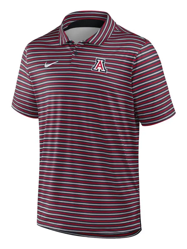 Nike Arizona Tour Stripe Dri-fit College Polo - Blue