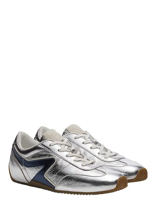 Rag & Bone Retro Runner Slim Sneakers - Silver/navy