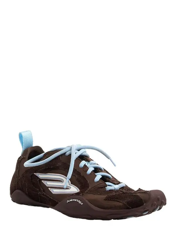 Balenciaga Monday Ultra Sneakers - Brown/white/light Blue