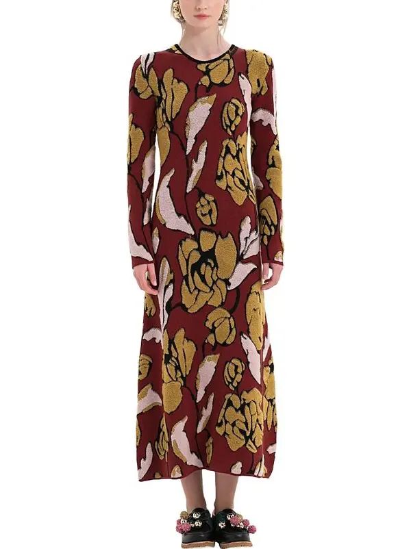 La DoubleJ Knit Swing Dress - Multicolor