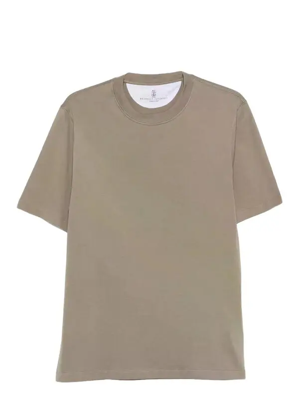 Brunello Cucinelli Crew-neck T-shirt - Green
