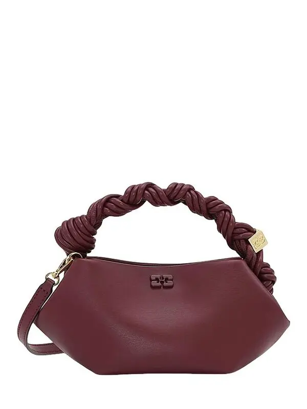 GANNI Mini Bou Bag - Burgundy