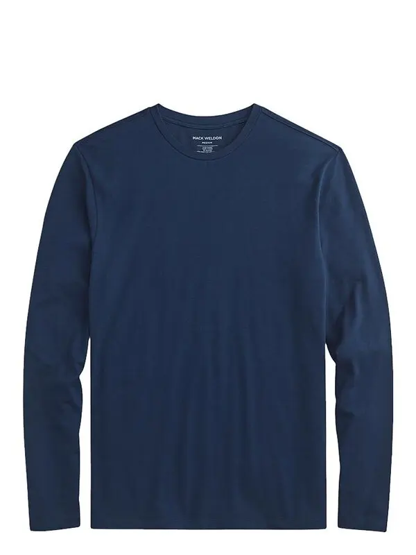 Mack Weldon Cloud Fx Long Sleeve Crew - True Navy