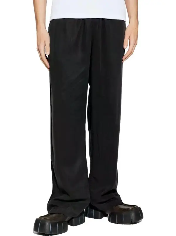 DIESEL® Elastic-waistband Trousers - Black