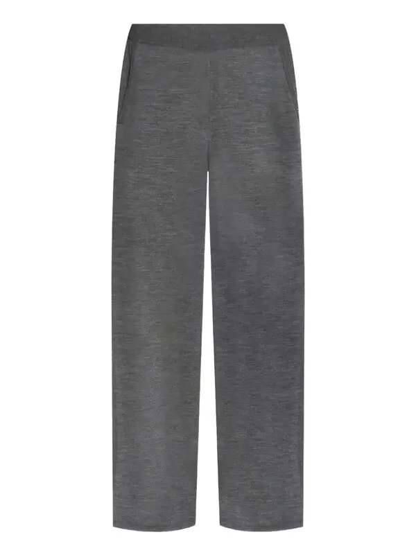 ANINE BING Wide Leg Trousers - Grey