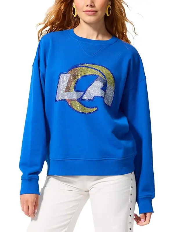 Terez Gemstone Crewneck Sweatshirt - Los Angeles Rams