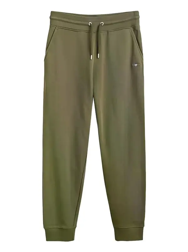 Gant Logo-detailed Sweatpants - Green