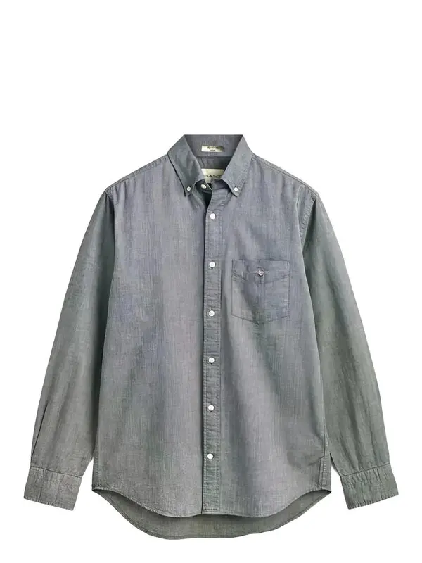 Gant Button-fastening Oxford Shirt - Black