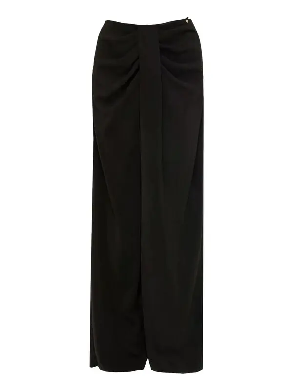 NISSA Side-pockets Pants - Black