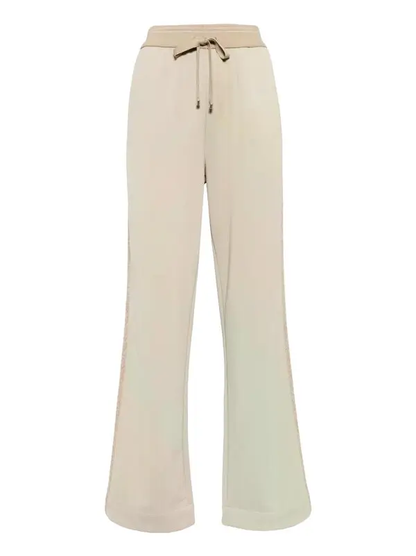 Lorena Antoniazzi Cotton-blend Track Pants - Brown